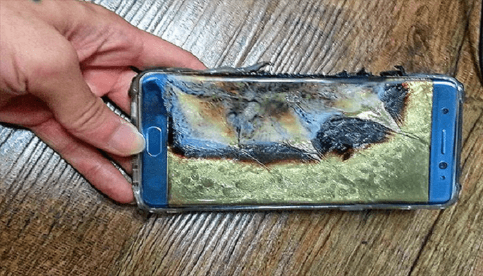 Samsung's Galaxy Note 7 Exploding Battery Emerged Immediately ...