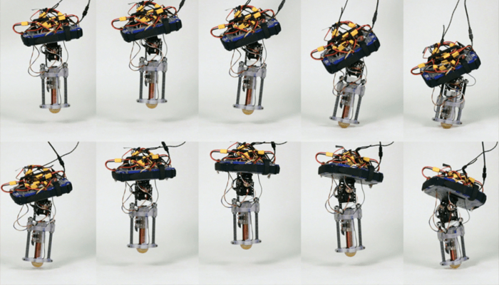 Researchers Build First Tetherless Hopping Robot Researchers Build First Tetherless Hopping Robot