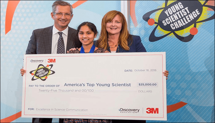 13-year-old Indo-American Science girl awarded as 'America's Youngest ...