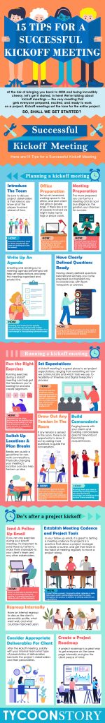 15 Tips for a Successful Kickoff Meeting [INFOGRAPHIC]
