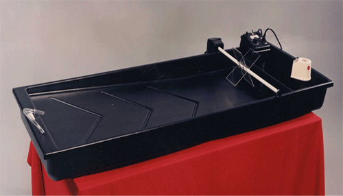 Understanding River Water Dynamics through the Stream Table