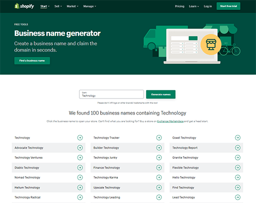 Best Free Business Name Generators you want to know